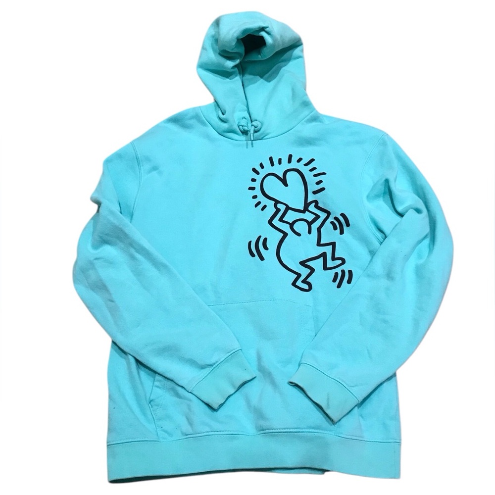 Gap X Keith Haring Artwork Figures Project Mens Sweat… - Gem